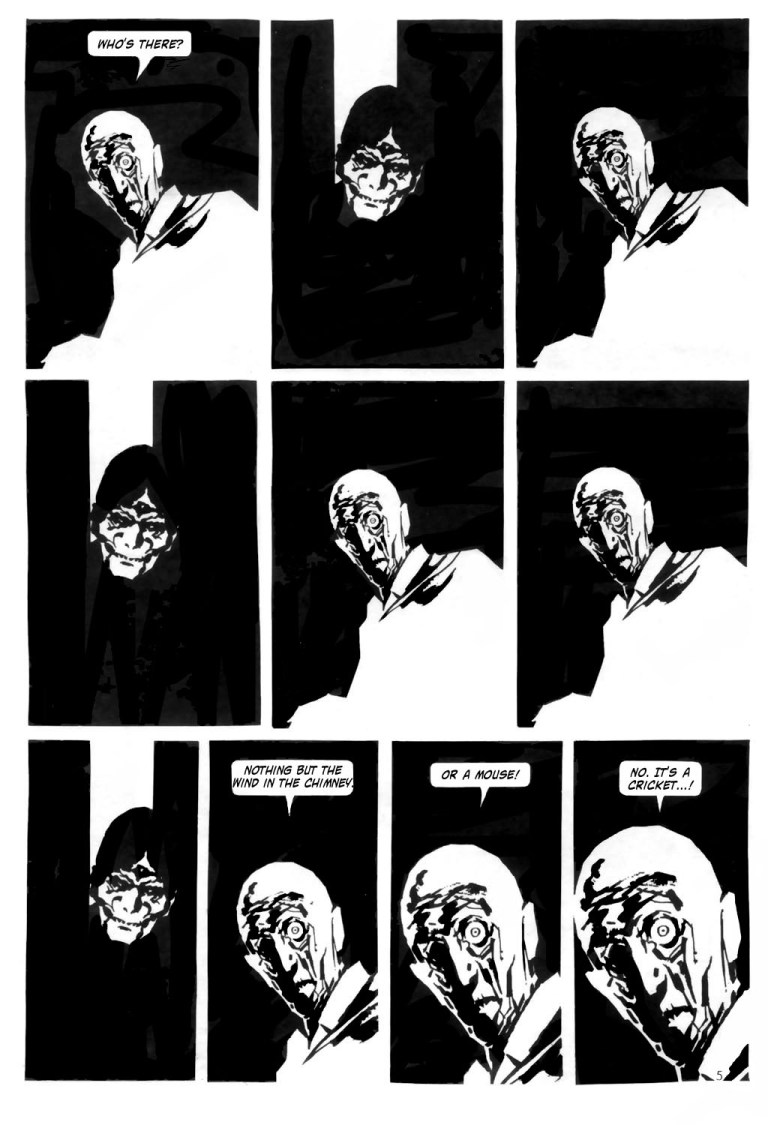 “The Tell-Tale Heart” by Alberto Breccia, AR/IT, 1975