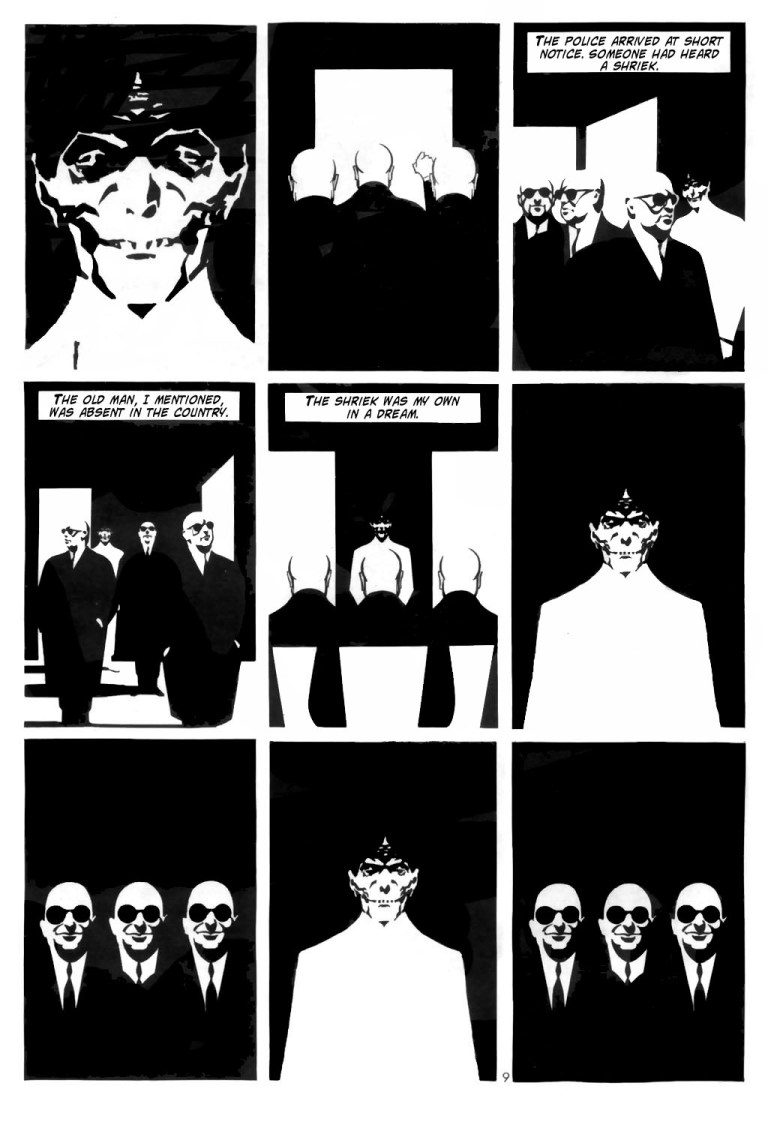 “The Tell-Tale Heart” by Alberto Breccia, AR/IT, 1975