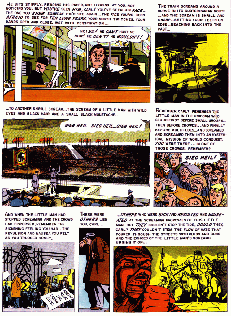 “MASTER RACE” by Bernie Krigstein, USA, 1955