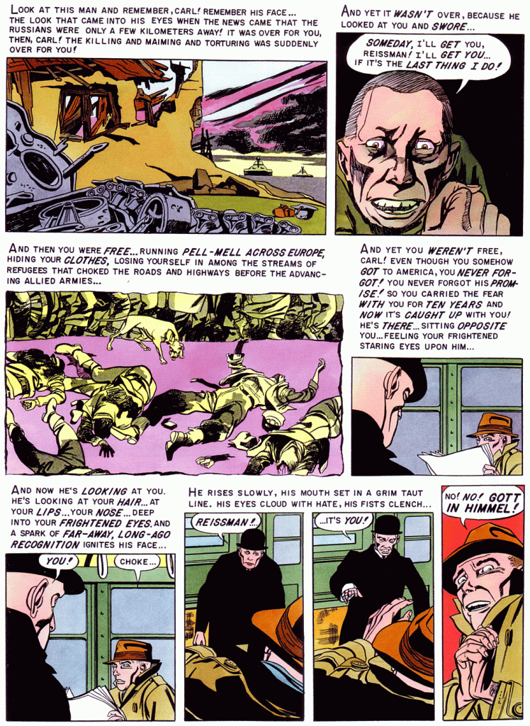 “MASTER RACE” by Bernie Krigstein, USA, 1955