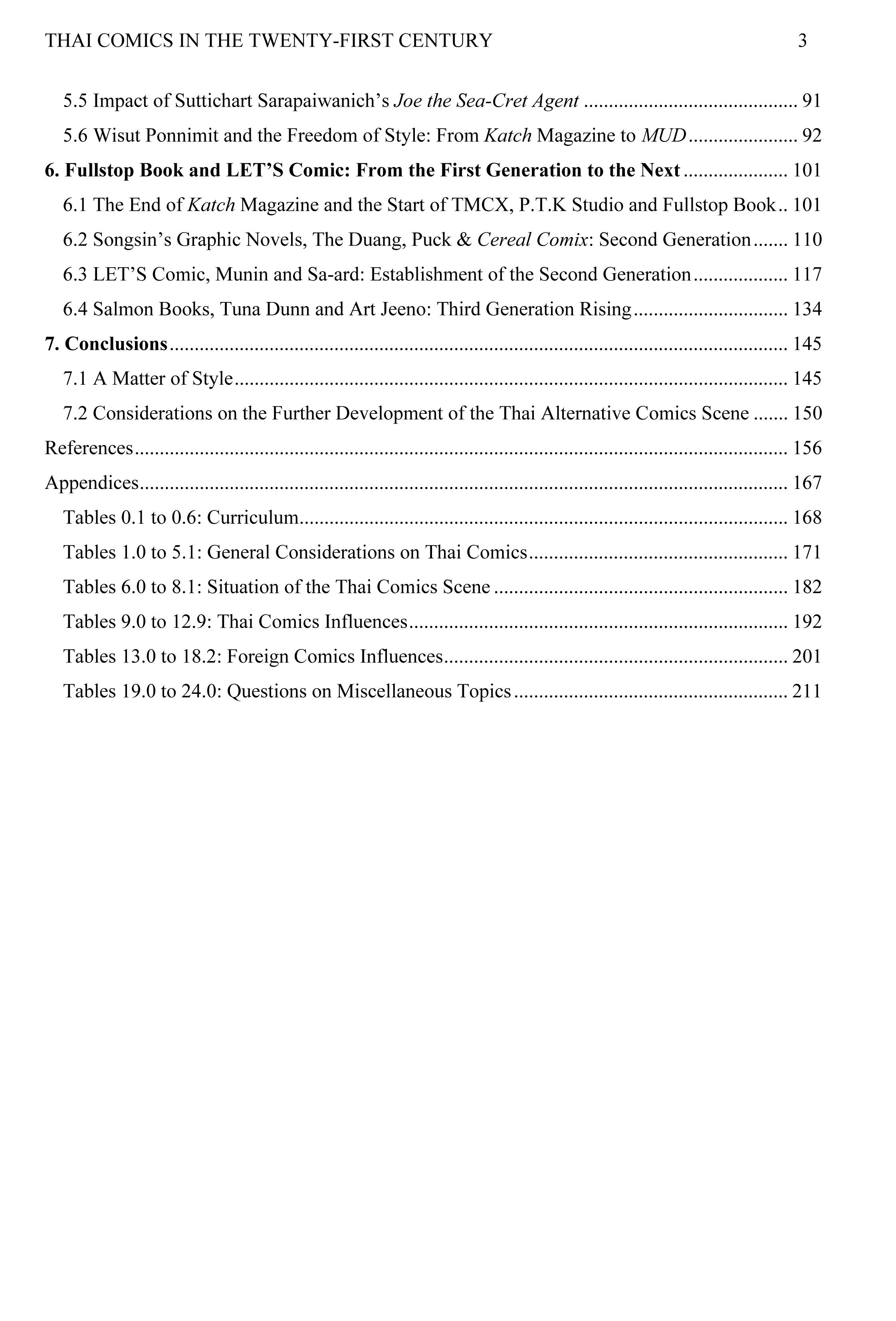 Research: Thai Comics History